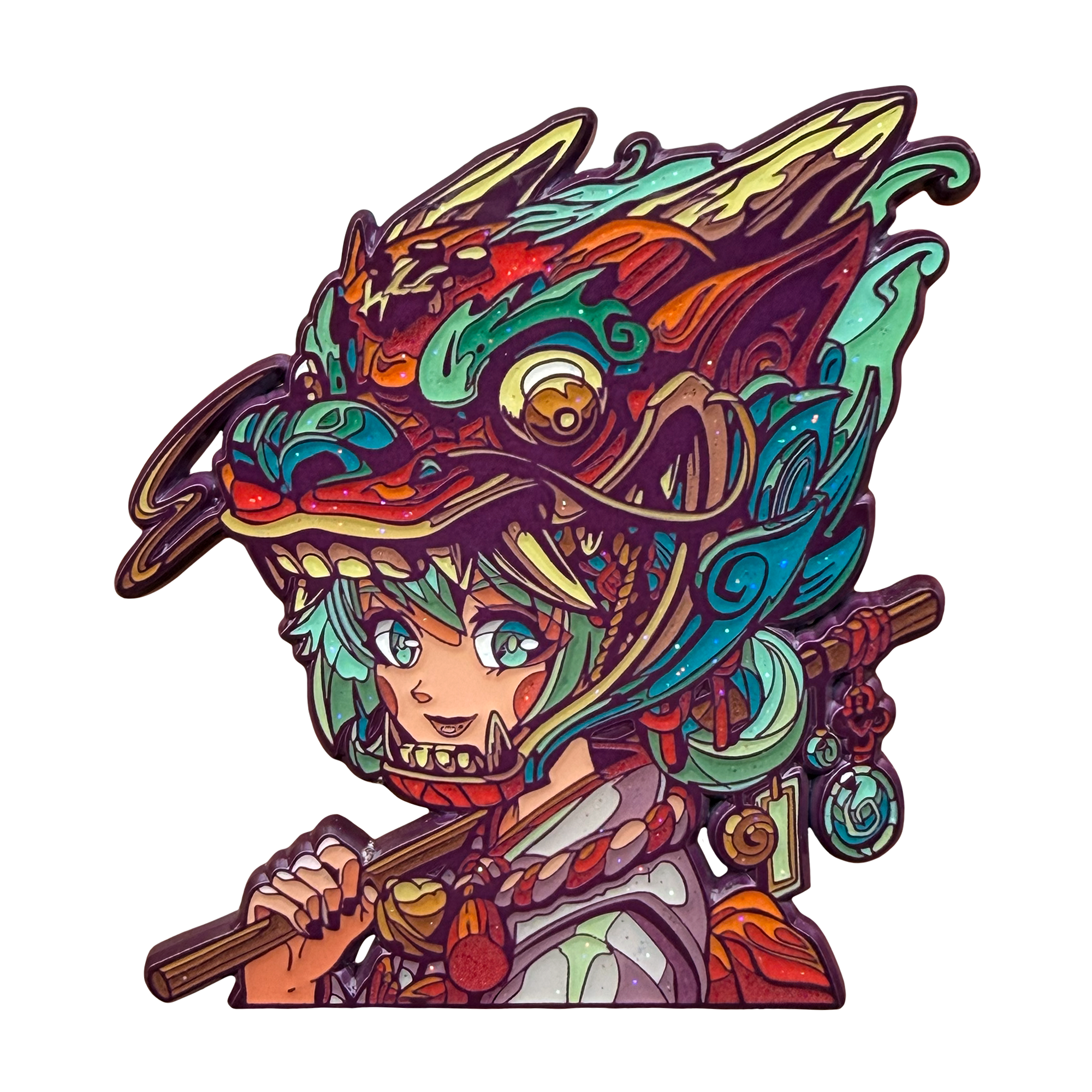 FREAKYFIR x Anacathie - Dragon Maiden – Lunarity Collective